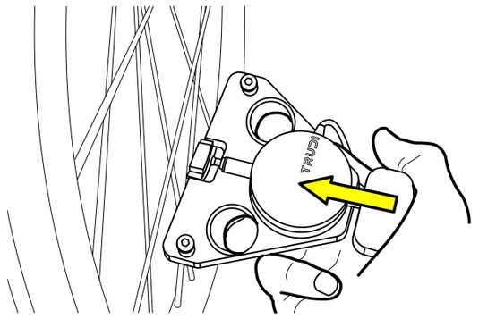 Using the Tensiometer – TRUDI Revolutionary Truing Machine